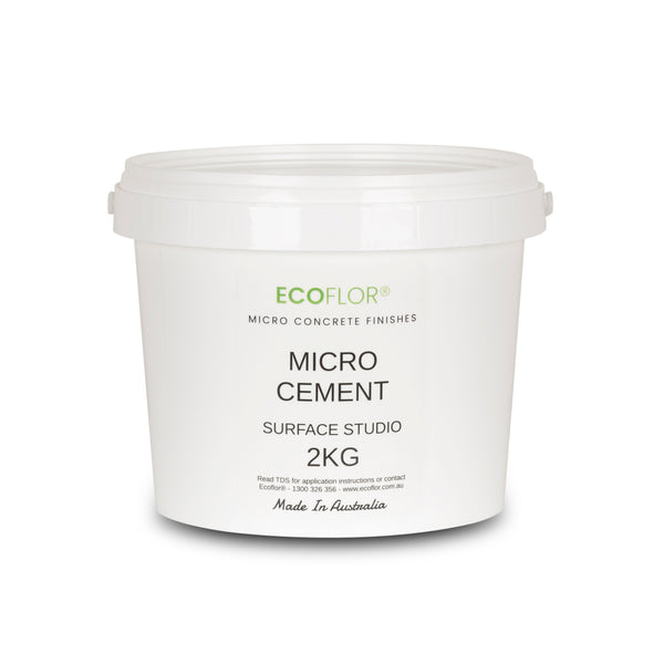 Micro Cement SUPER FINE (Part A) 2kg – EcoFlor MicroConcrete